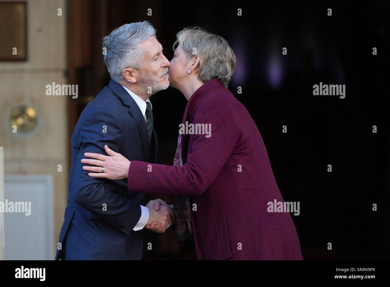 Home Secretary Yvette Cooper welcomes Spain's Interior Minister ...