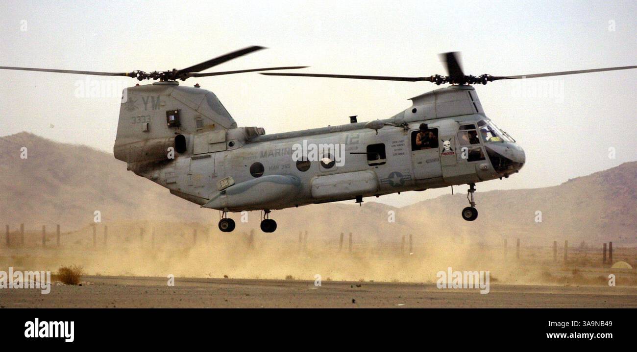 Dec 16, 2001; Kandahar, Afghanistan; Members of the 26th Marine ...