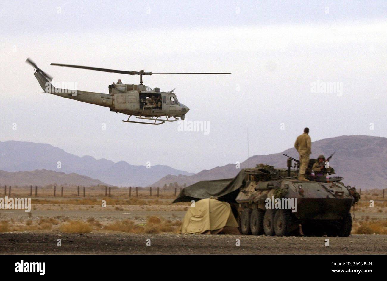 Dec 15, 2001; Kandahar, Afghanistan; Members of the 26th Marine ...
