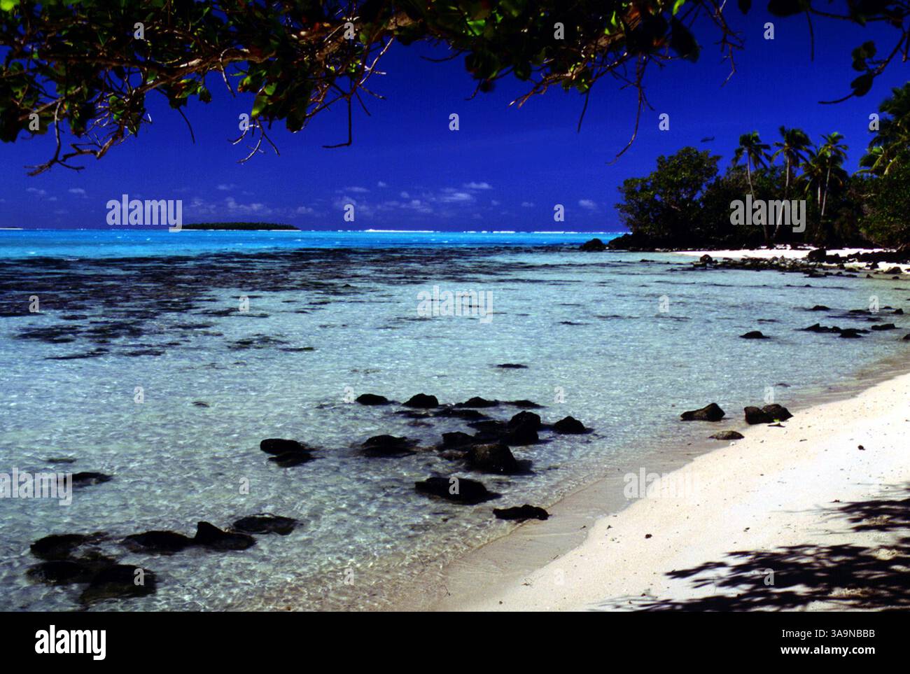 May 05, 2005; Aitutaki, Cook Islands; The Island of Aitutaki is a 45 ...