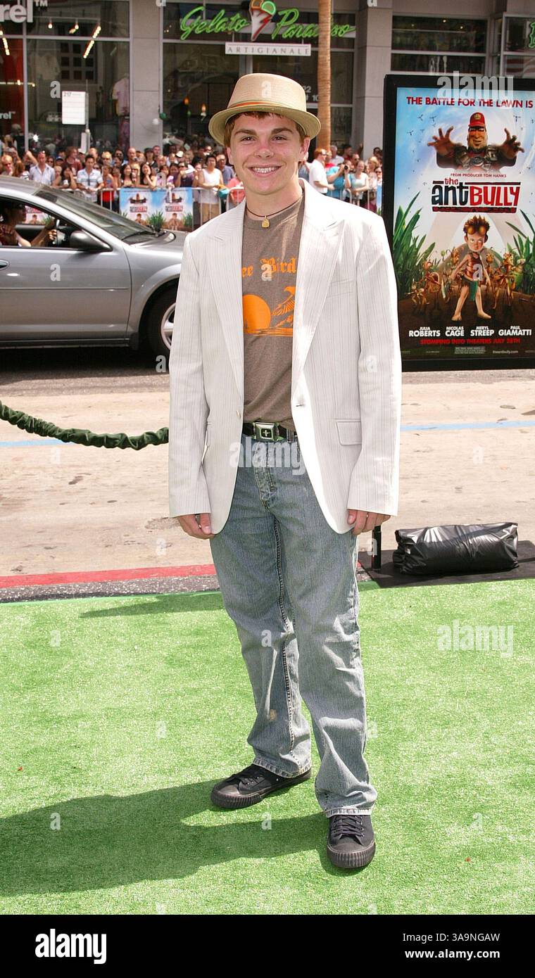 Jul 23, 2006; Hollywood, CA, USA; Actor MYLES JEFFREY at the Los ...