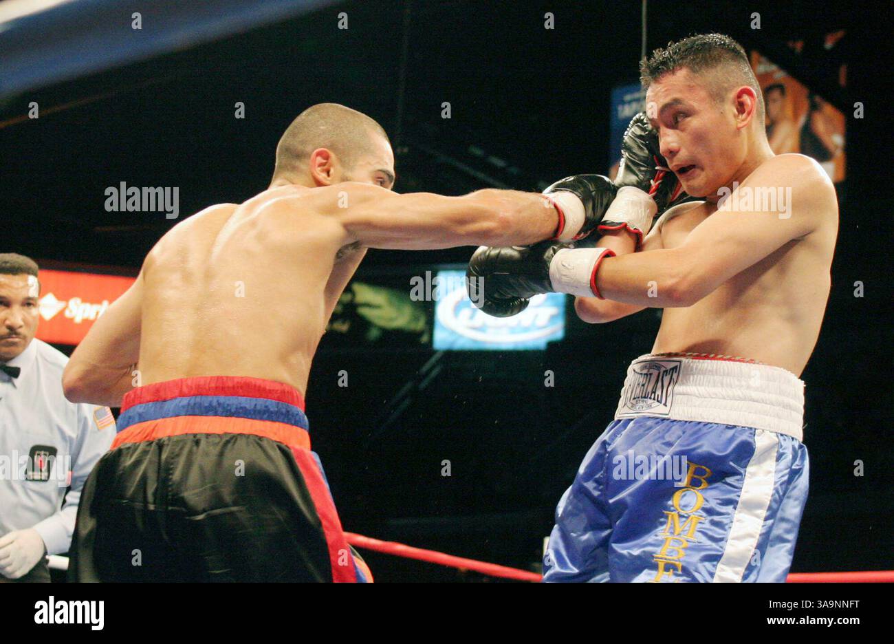 Oct 07, 2006; Las Vegas, NV, USA; Boxer VIC DARCHINYAN of Armenia (L ...