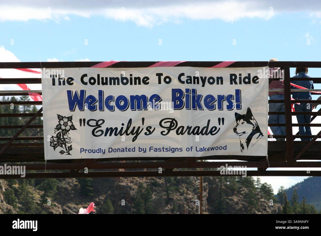 Oct 07, 2006; Bailey, CO, USA; Estimated 5,000 motorcyclists rode two ...