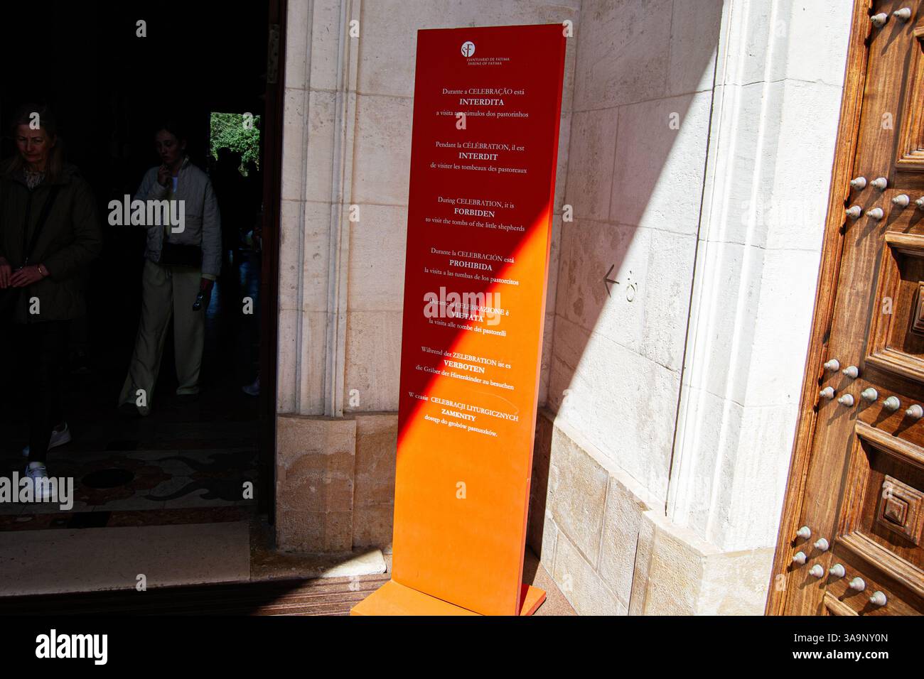 Fatima, Portugal - March 26, 2025: Historic building shrine entrance in ...