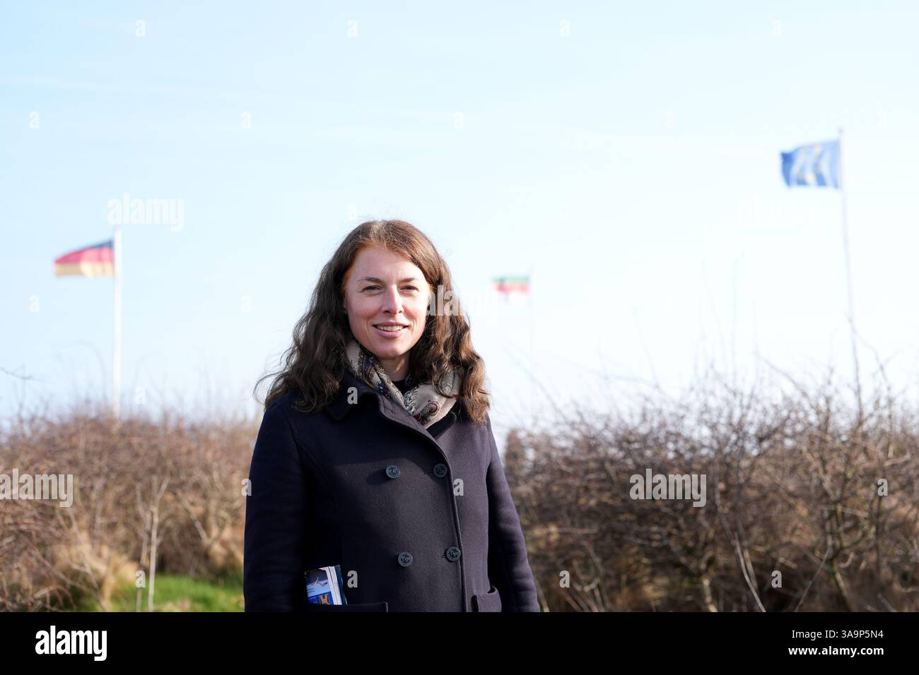Helgoland, Germany. 27th Mar, 2025. Simone Arnhold, Director of Museum ...