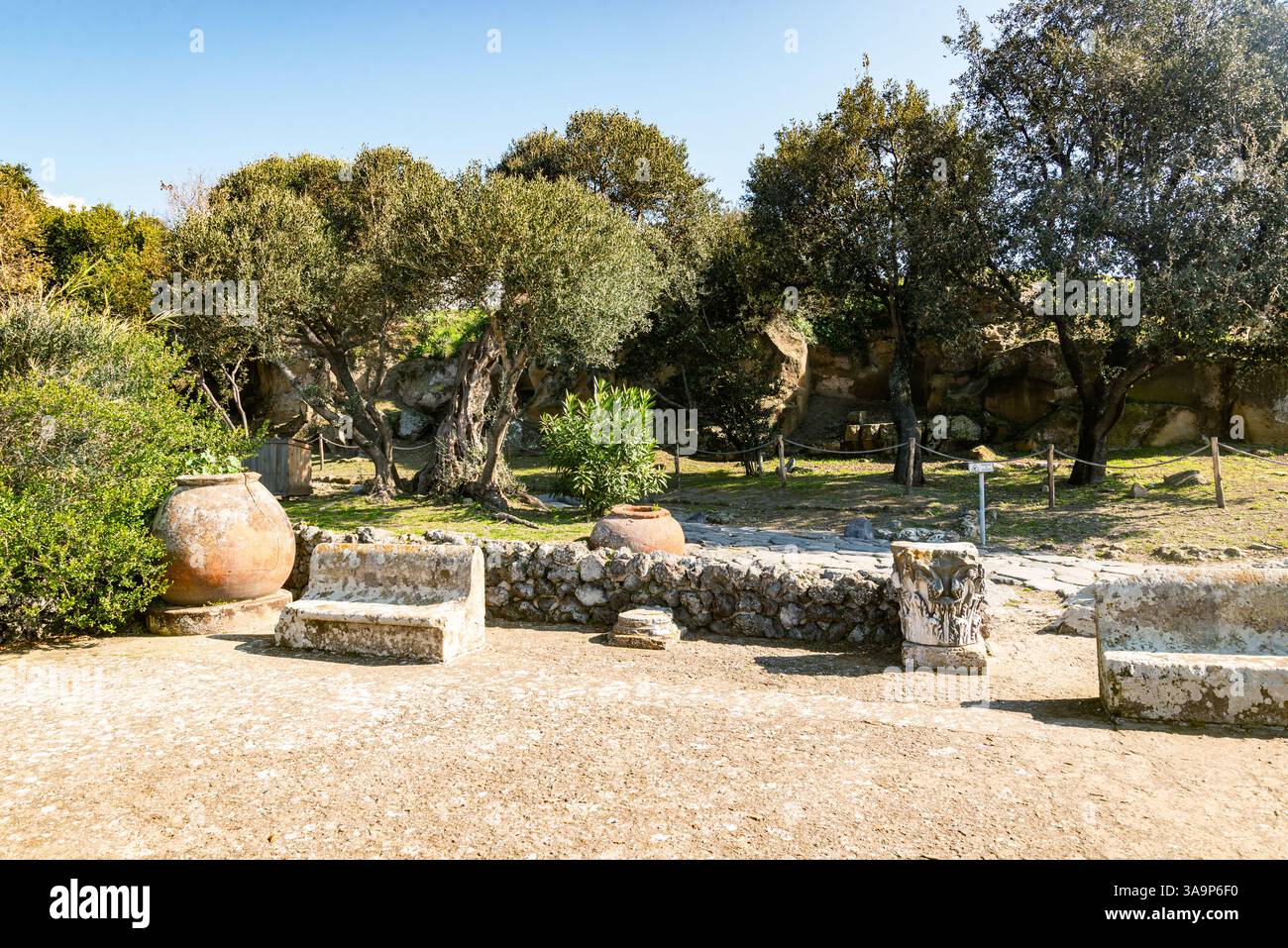 The archaeological city of Cuma first ancient Greek colony ion the ...