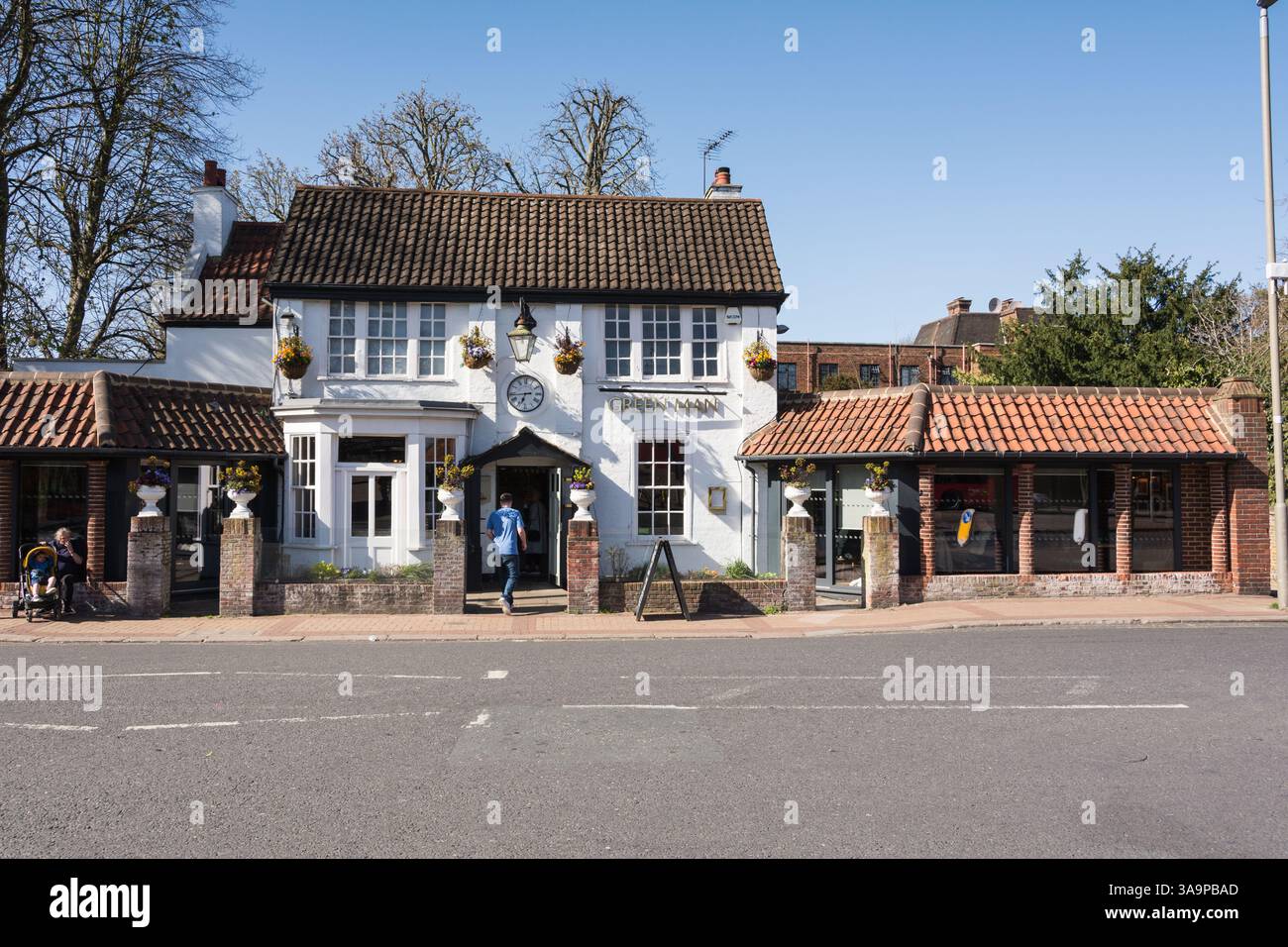 The historic Green Man public house, Wildcroft Road, London, Putney ...