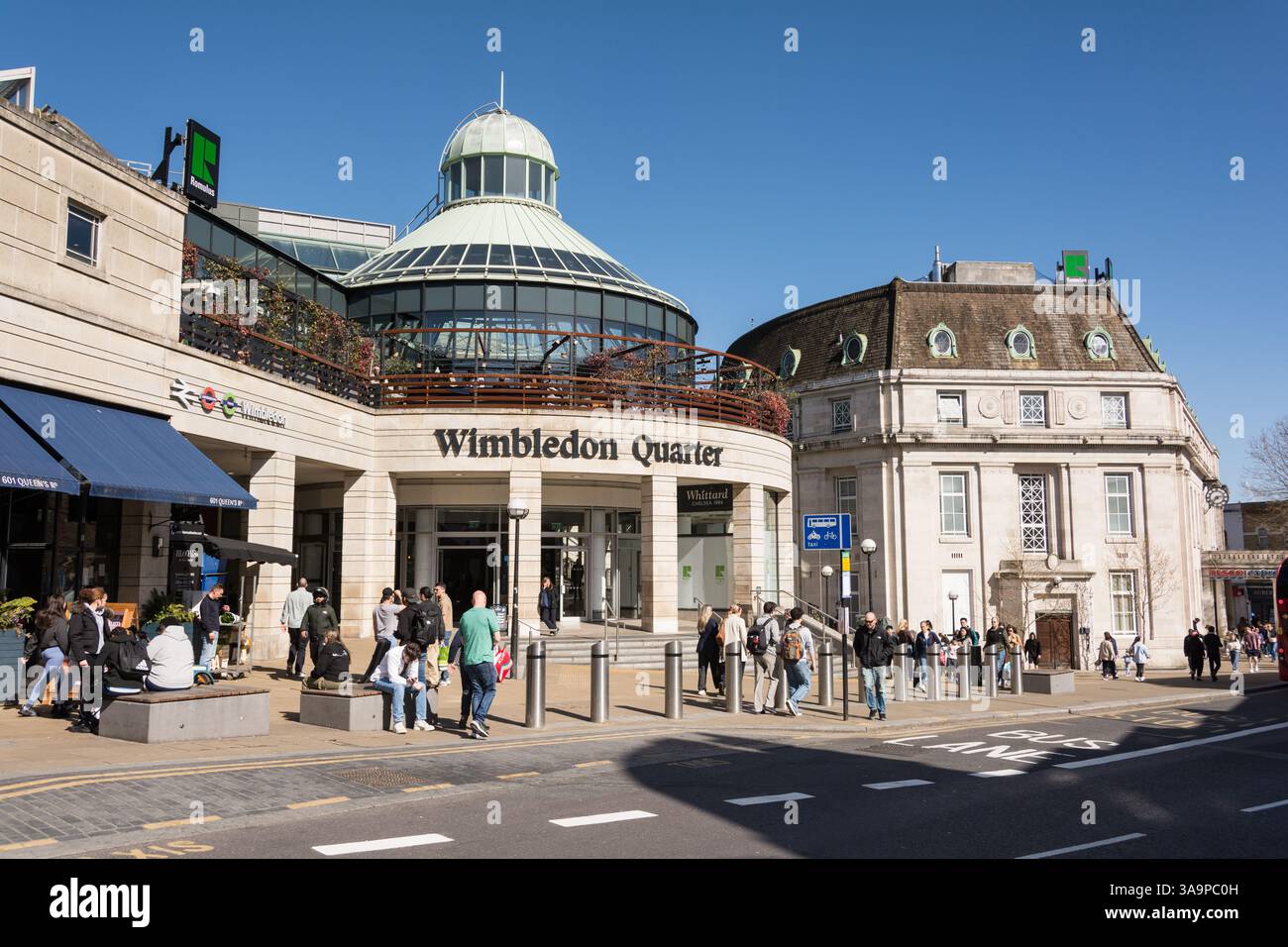 The entrance to Wimbledon Quarter Shopping Centre (formerly Centre ...