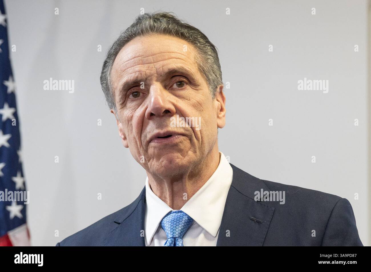 Former Governor and candidate to run for the city mayor Andrew Cuomo ...