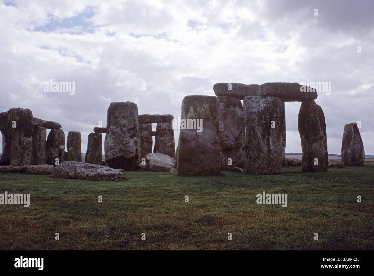 Sep 06, 2002; Stonehenge, Wiltshire, UK; Stonehenge, on Salisbury Plain ...