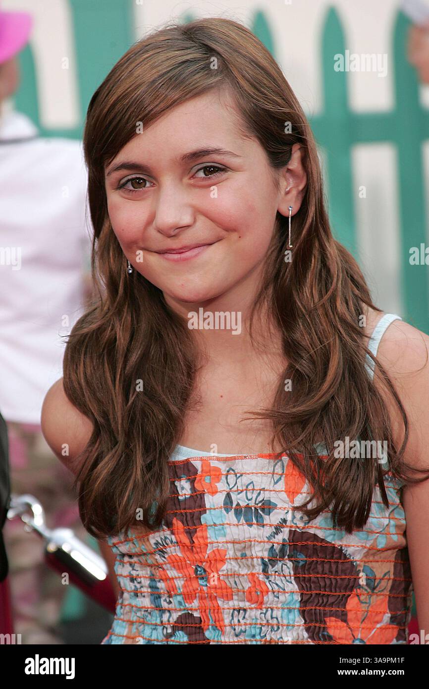 Oct 30, 2005; Hollywood, CA, USA; Actress ALLISON STONER during arrivals at the Chicken Little ...