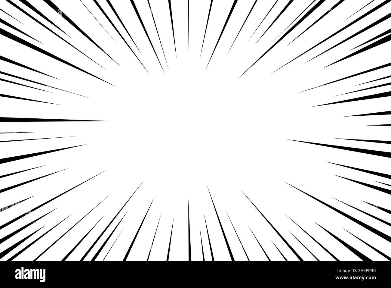 Line comic. Concentration effect lines. Velocity light ray. Halftone ...