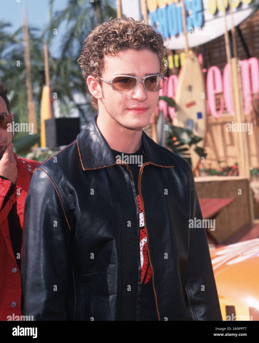 Aug 06, 2000; Santa Monica, California, USA; Singer JUSTIN TIMBERLAKE ...