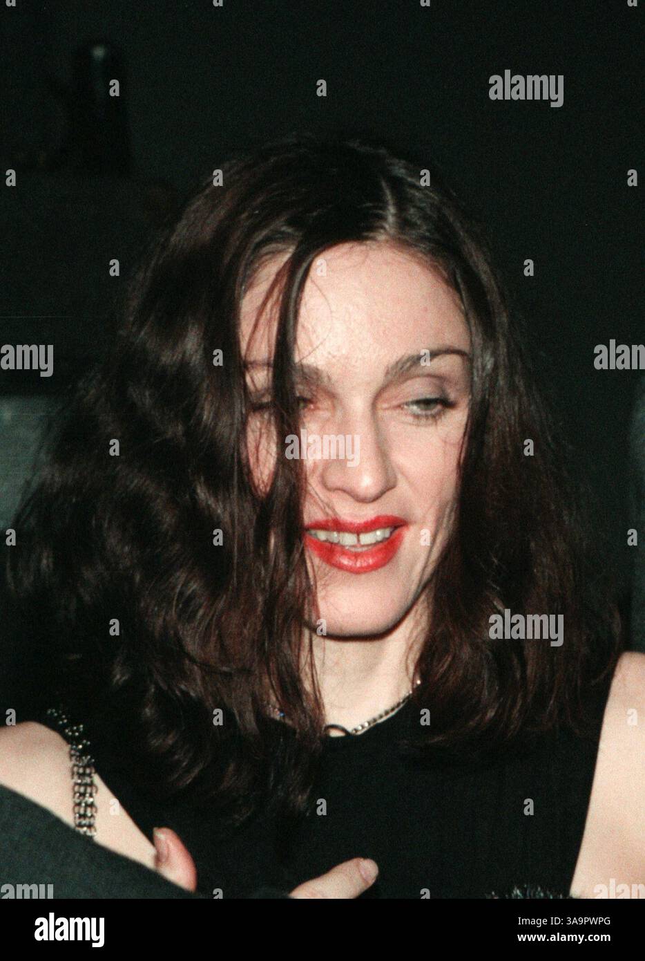 Feb 01, 1999; Los Angeles, CA, USA; Singer/Actress MADONNA at ''Lock ...