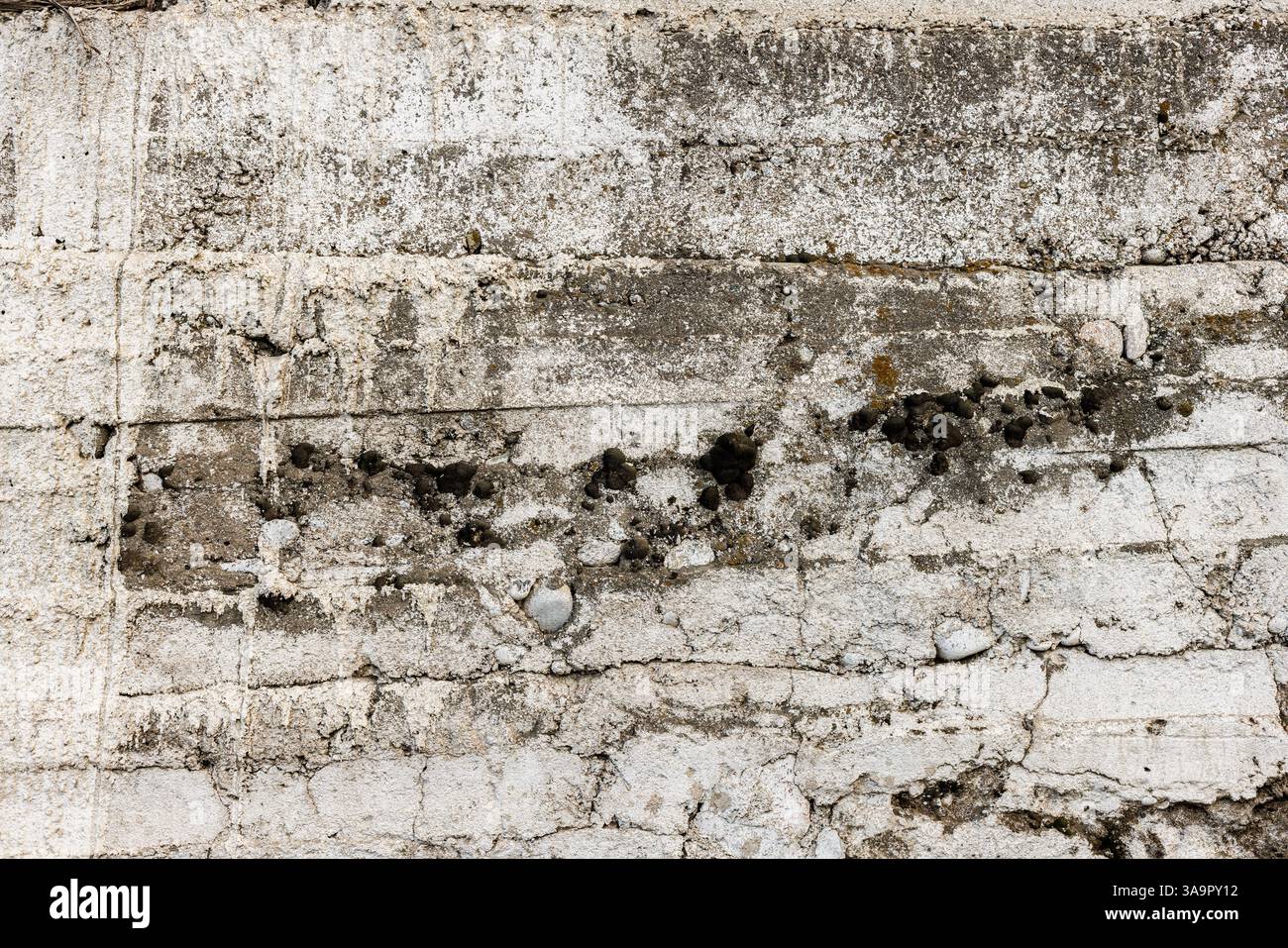 Reinforced Earth Retaining Wall Texture, Full-Frame Background Stock ...