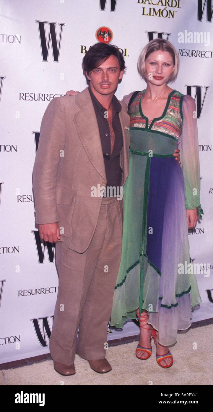 Donovan leitch and model kirsty hume hi-res stock photography and ...