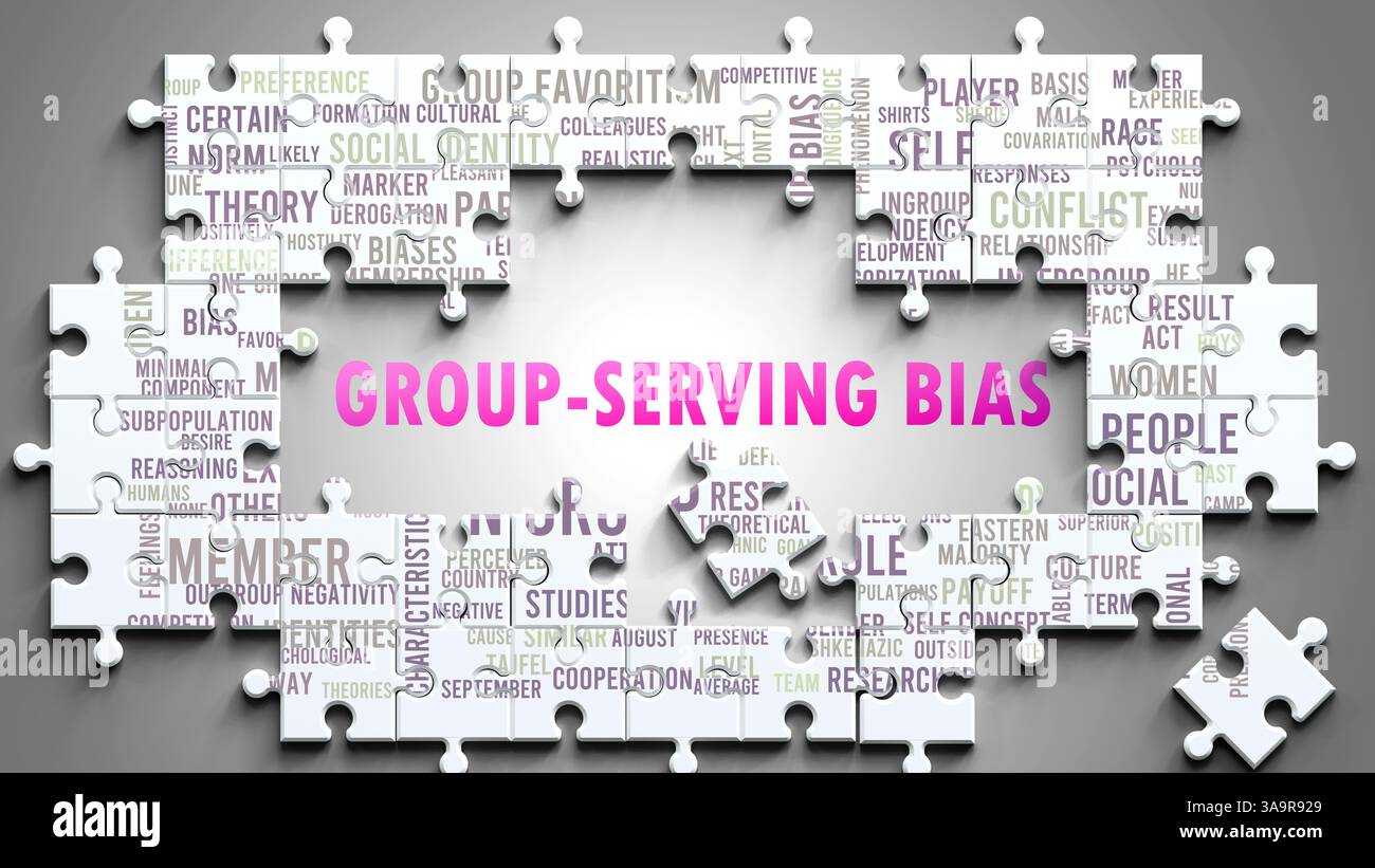 Group serving bias as a complex subject hi-res stock photography and ...