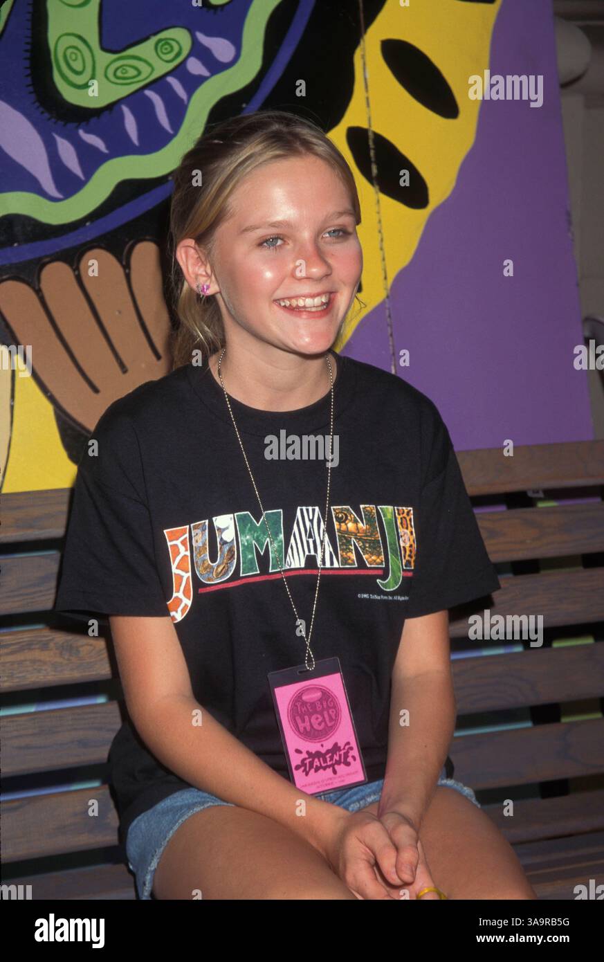 Oct 01, 1995; Los Angeles, CA, USA; Actress KIRSTEN DUNST at the ...