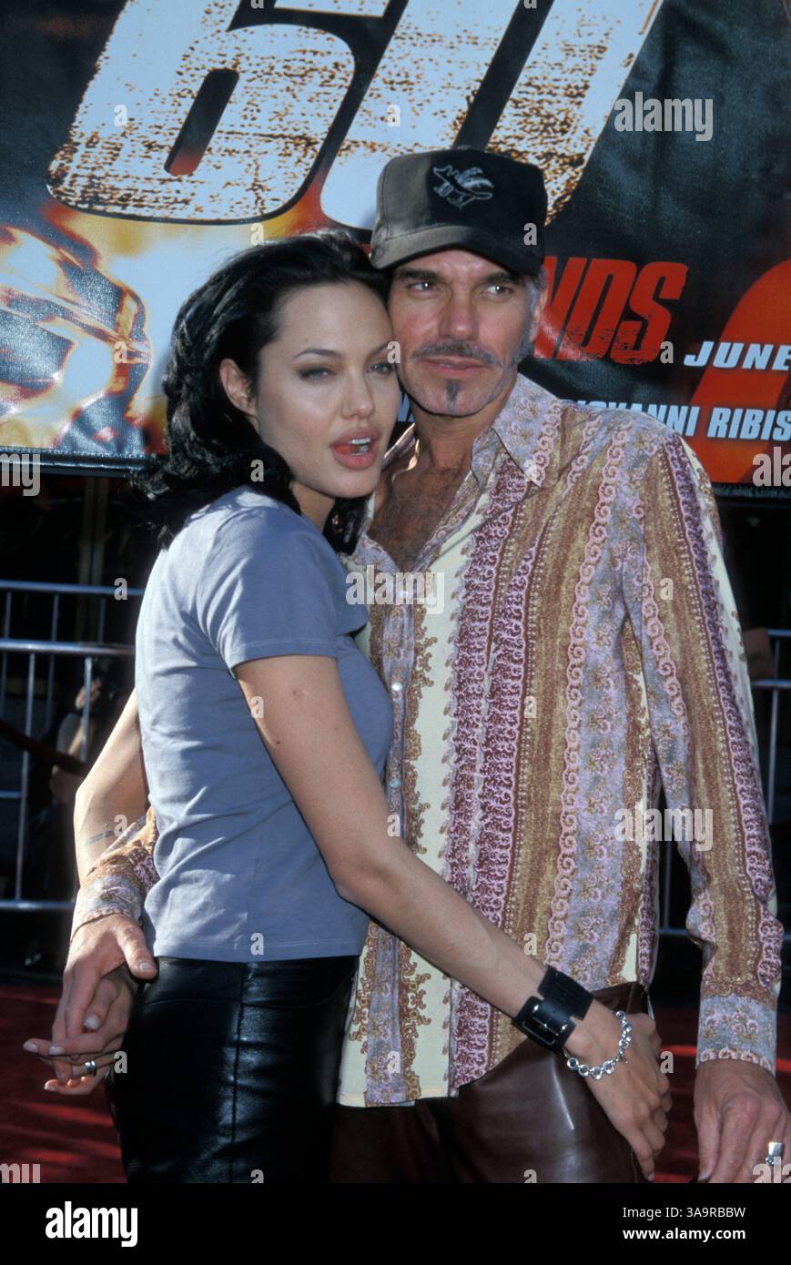 Sep 03, 1997; Hollywood, CA, USA; Actress ANGELINA JOLIE and actor ...