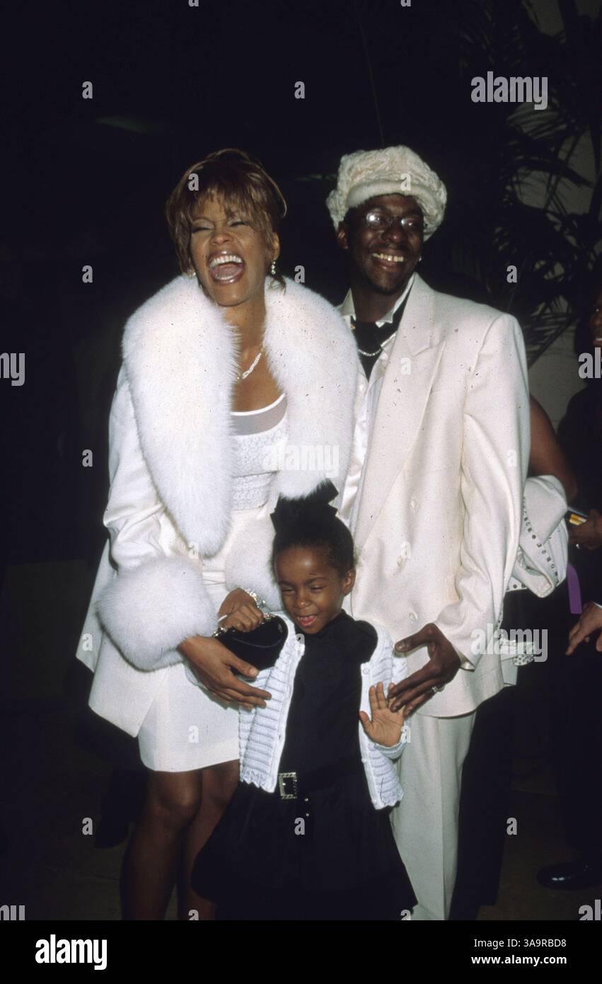 Oct 11, 1998; Los Angeles, CA, USA; Whitney Elizabeth Houston (born ...