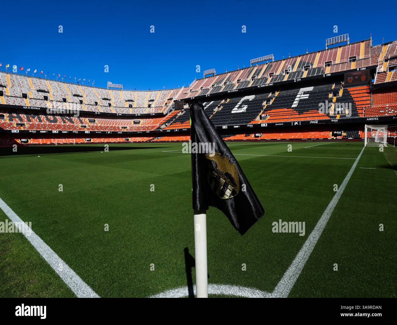 Mestalla Stadium, Home of Valencia CF Stock Photo - Alamy