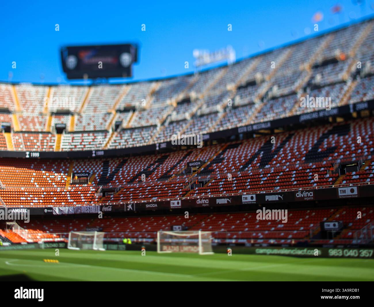 Mestalla Stadium, Home of Valencia CF Stock Photo - Alamy