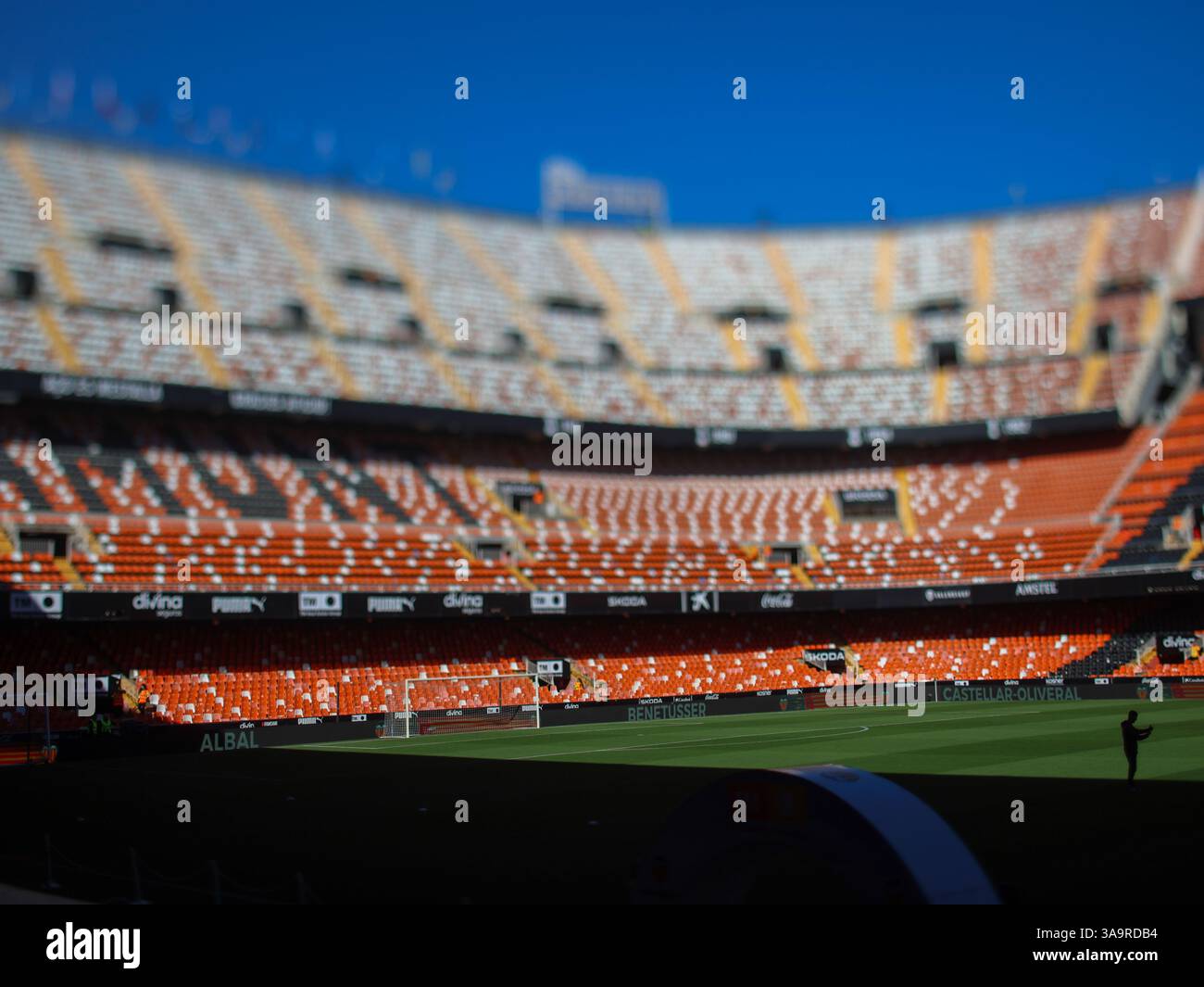 Mestalla Stadium, Home of Valencia CF Stock Photo - Alamy