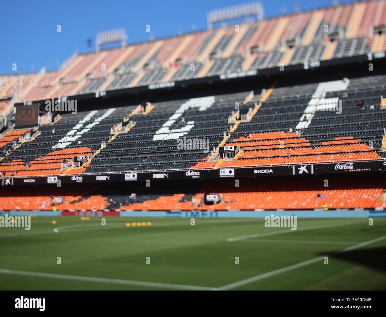Mestalla Stadium, Home of Valencia CF Stock Photo - Alamy