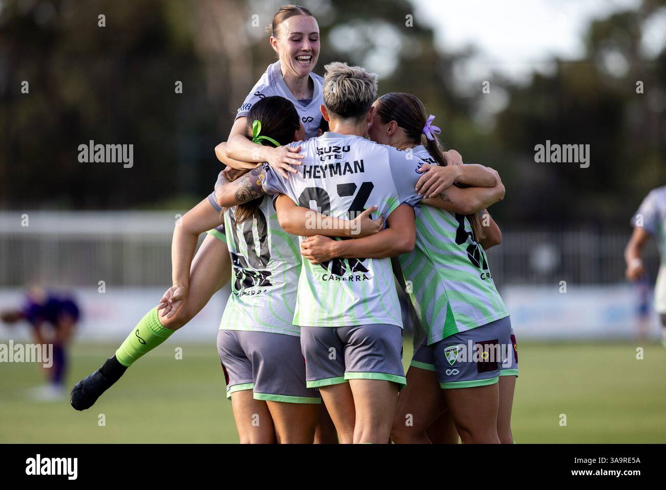 Michelle heyman football game hi-res stock photography and images - Alamy