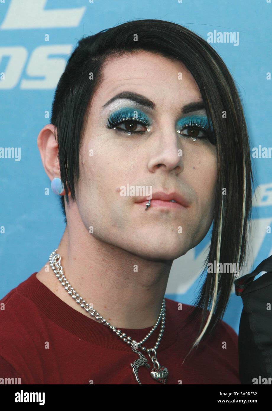 Jun 03, 2006; Culver City, CA, USA; DAVEY HAVOK of the AFI band during ...