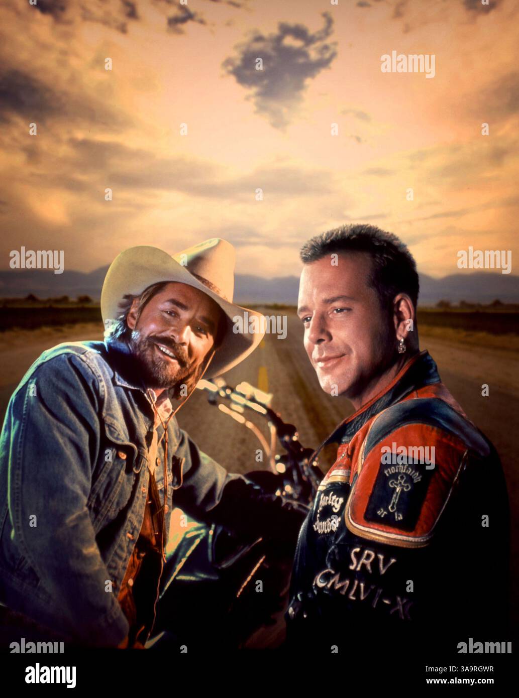 Aug 23, 1991; Las Vegas, NV, USA; Actor DON JOHNSON (left) stars as ...