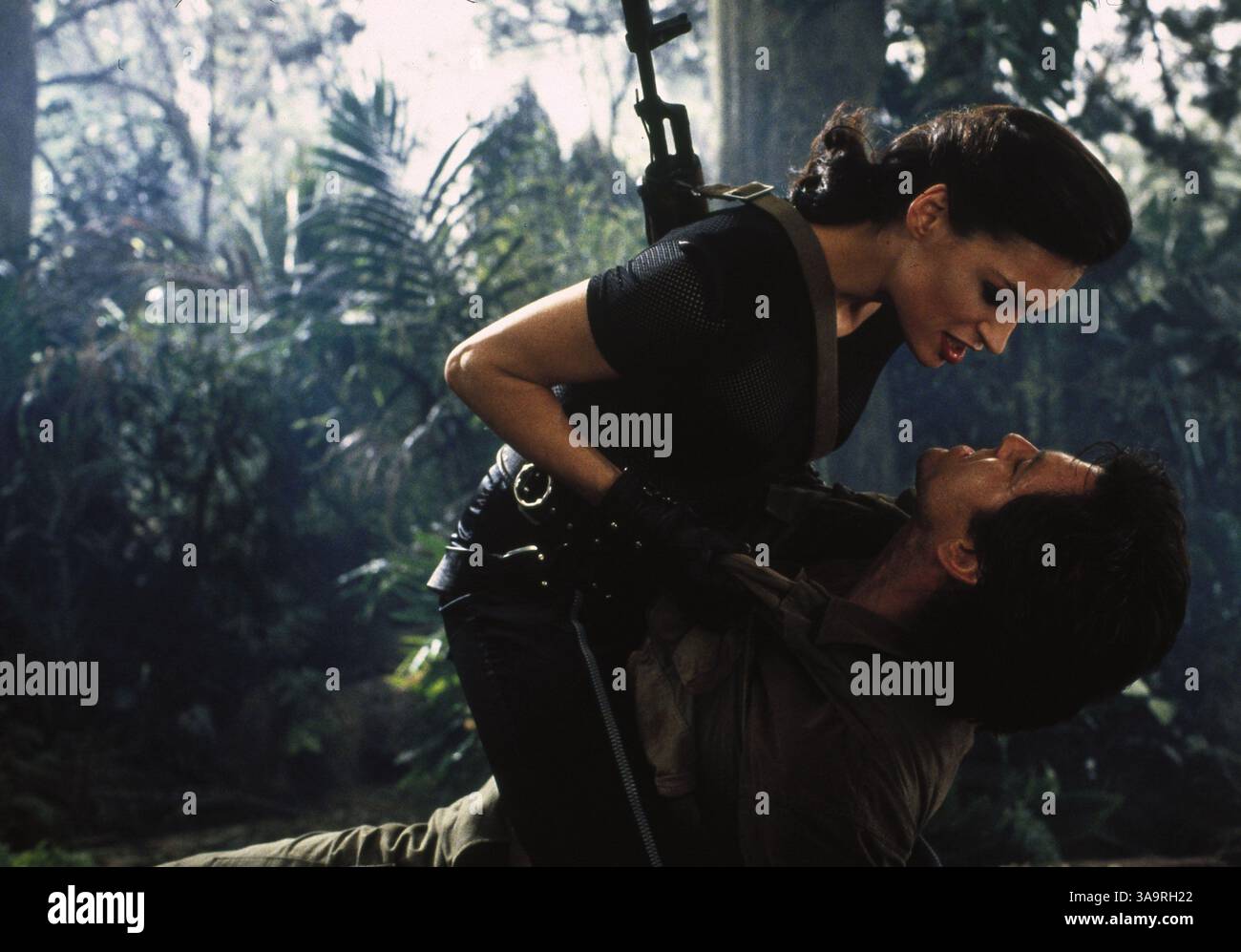 Nov 17, 1995; London, England, UK; Actor PIERCE BROSNAN stars as James Bond and FAMKE JANSSEN as ...