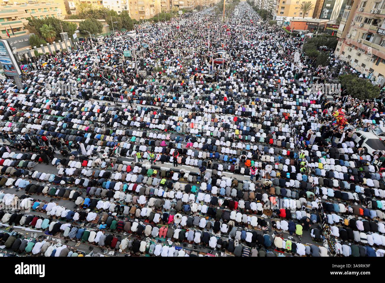 Muslims pray Eid al-Fitr prayers, marking the end of the Muslim holy ...
