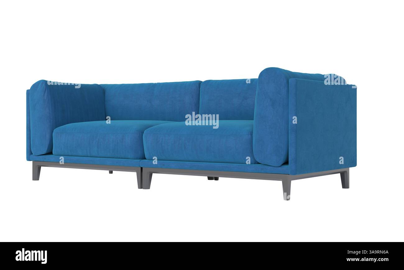 Interior modern home sofa Cut Out Stock Images & Pictures - Alamy