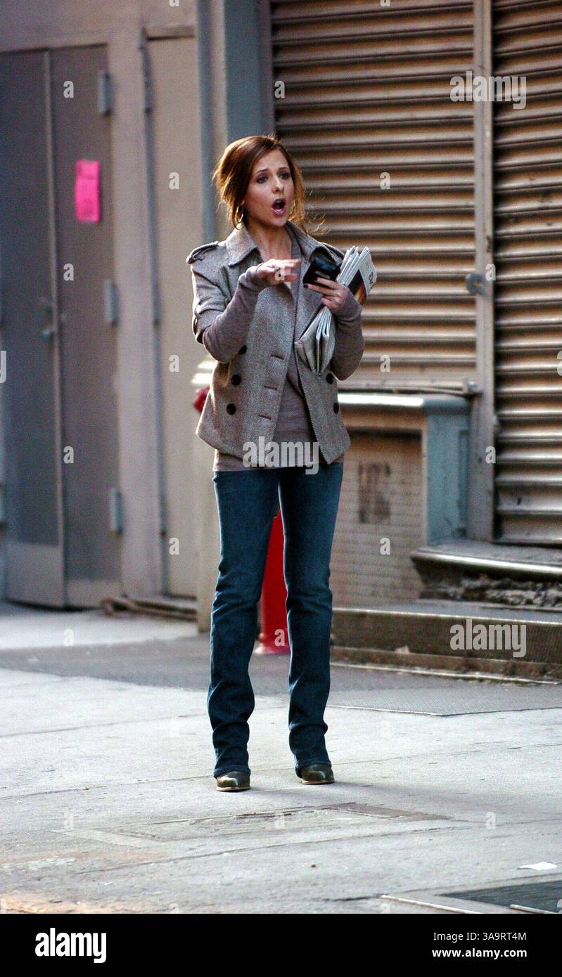 December 14, 2006, New York City. Sarah Michelle Gellar on the Movie ...