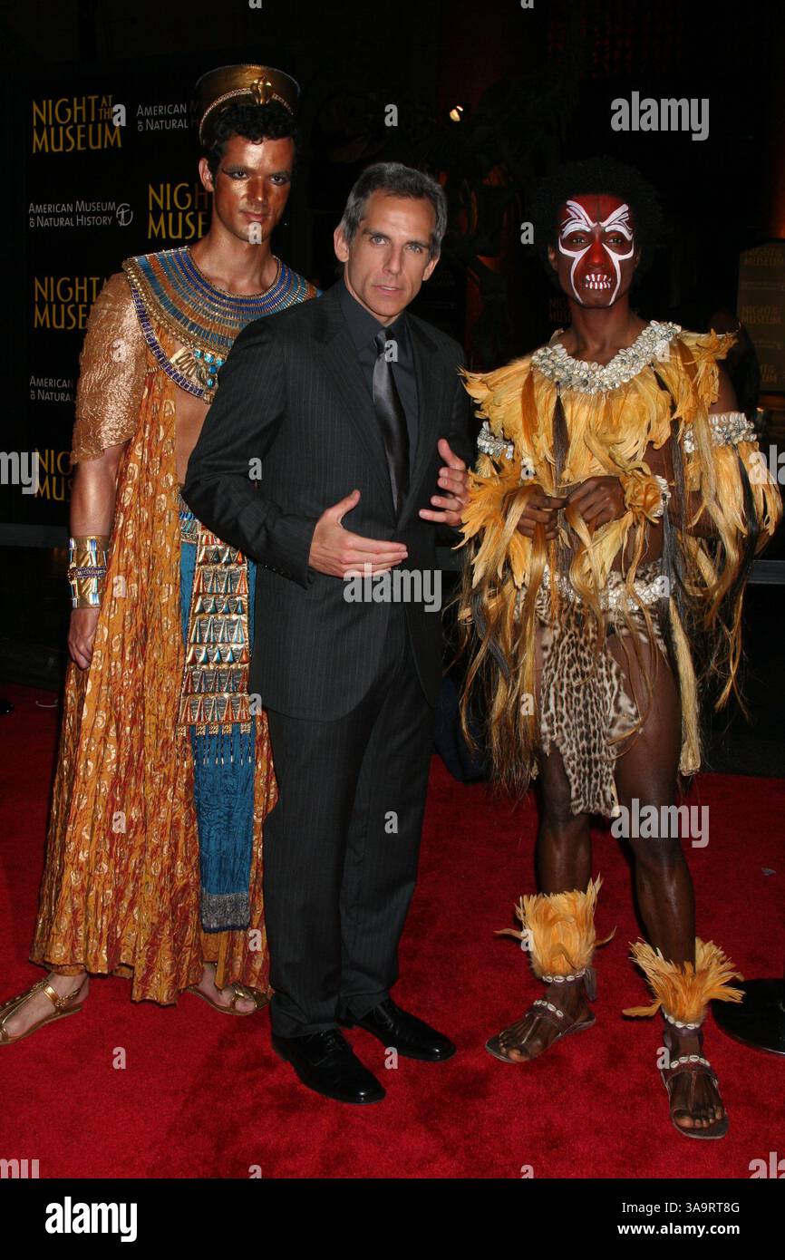 December 17, 2006, Ne York City. Ben Stiller attends the 'Night at the ...