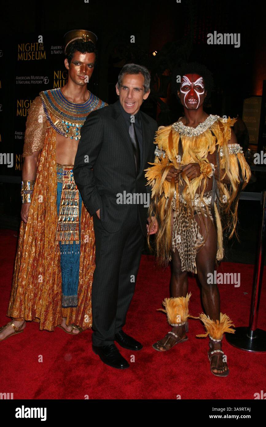December 17, 2006, Ne York City. Ben Stiller attends the 'Night at the ...