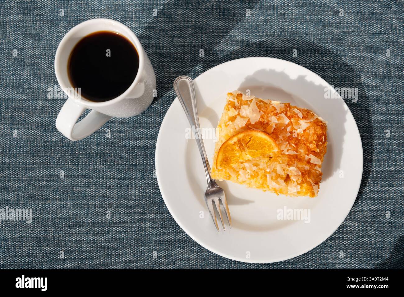 Authentic Greek Orange Pie. This is a Greek specialty known as ...