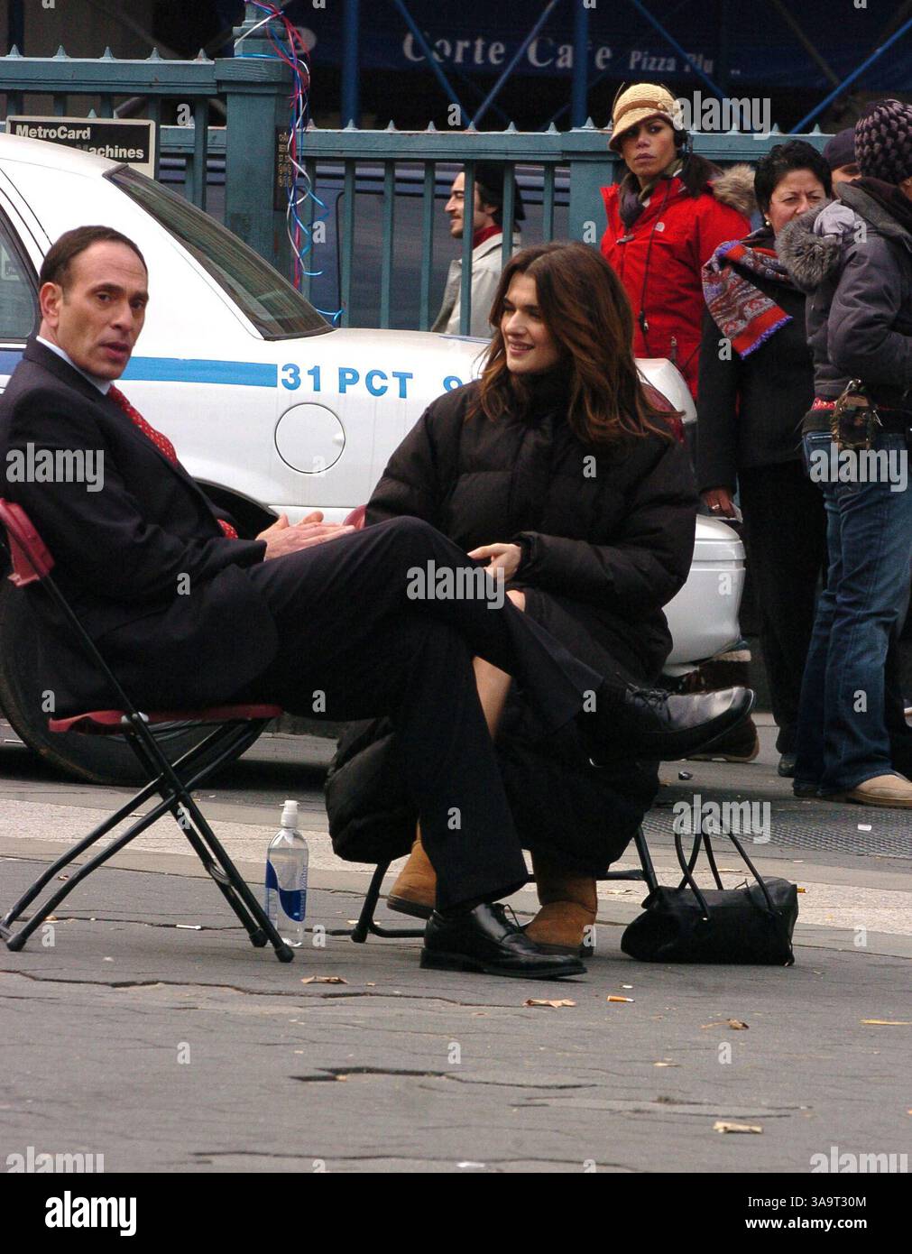 October 27, 2006, New York City. Rachel Weisz and other character on ...