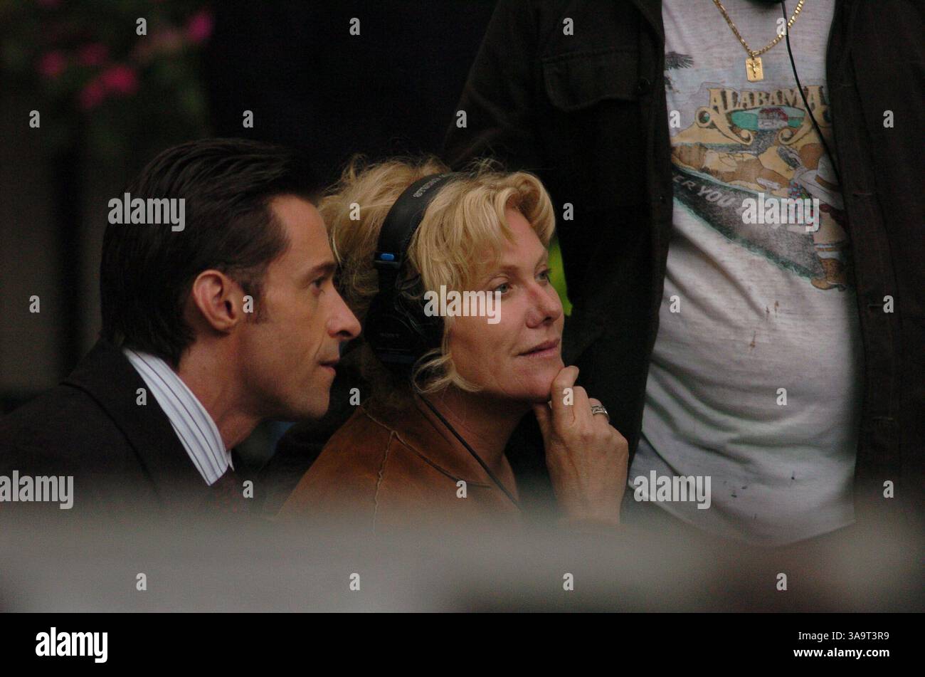 October 11, 2006, New York City. Hugh Jackman on the set of 'The ...
