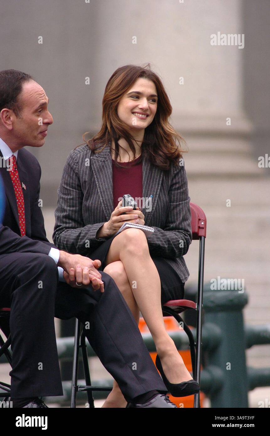 October 27, 2006, New York City. Rachel Weisz and other character on ...