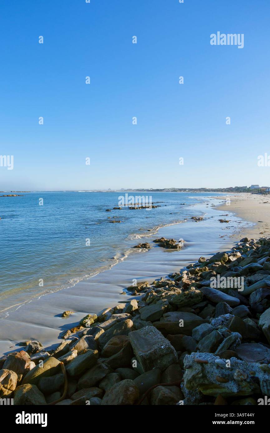 McDougalls Bay beach scene. Near Port Nolloth, Northern Cape. South ...