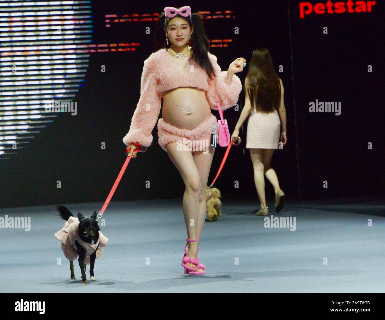 The 4th Shanghai Petjoy Fashion Week kicks off in Shanghai, China, 28 March, 2025 Stock Photo ...