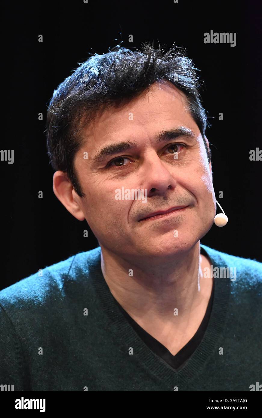 Der französische Schriftsteller Laurent Binet liest und spricht auf der ...
