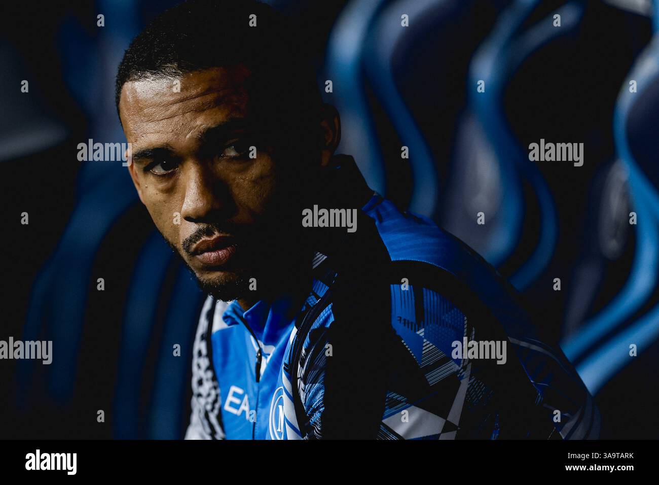 Napoli's Brazilian defender Juan Jesus looks during the Serie A ...