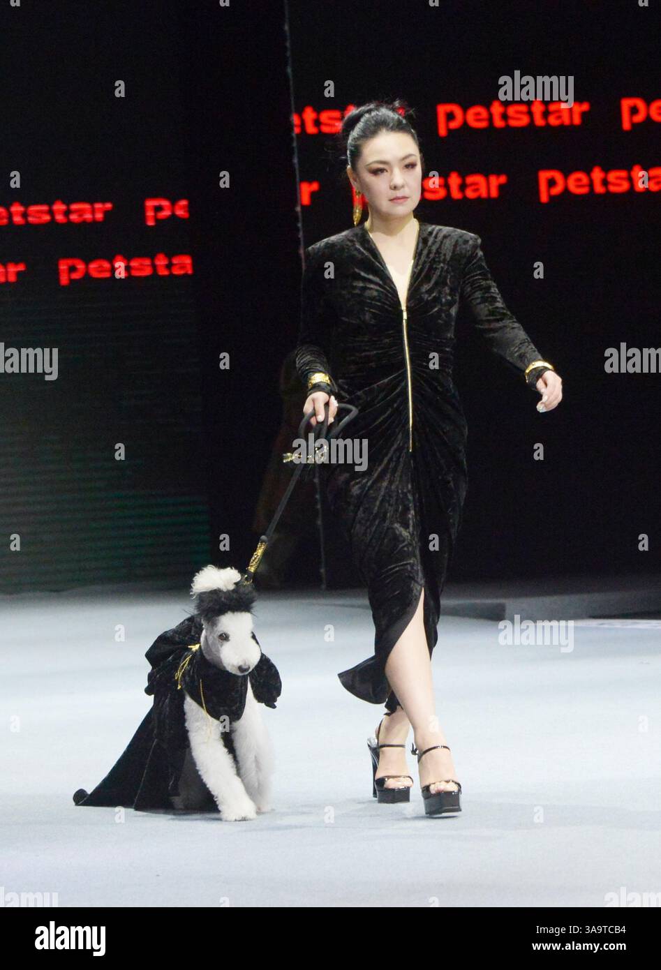 The 4th Shanghai Petjoy Fashion Week kicks off in Shanghai, China, 28 March, 2025 Stock Photo ...
