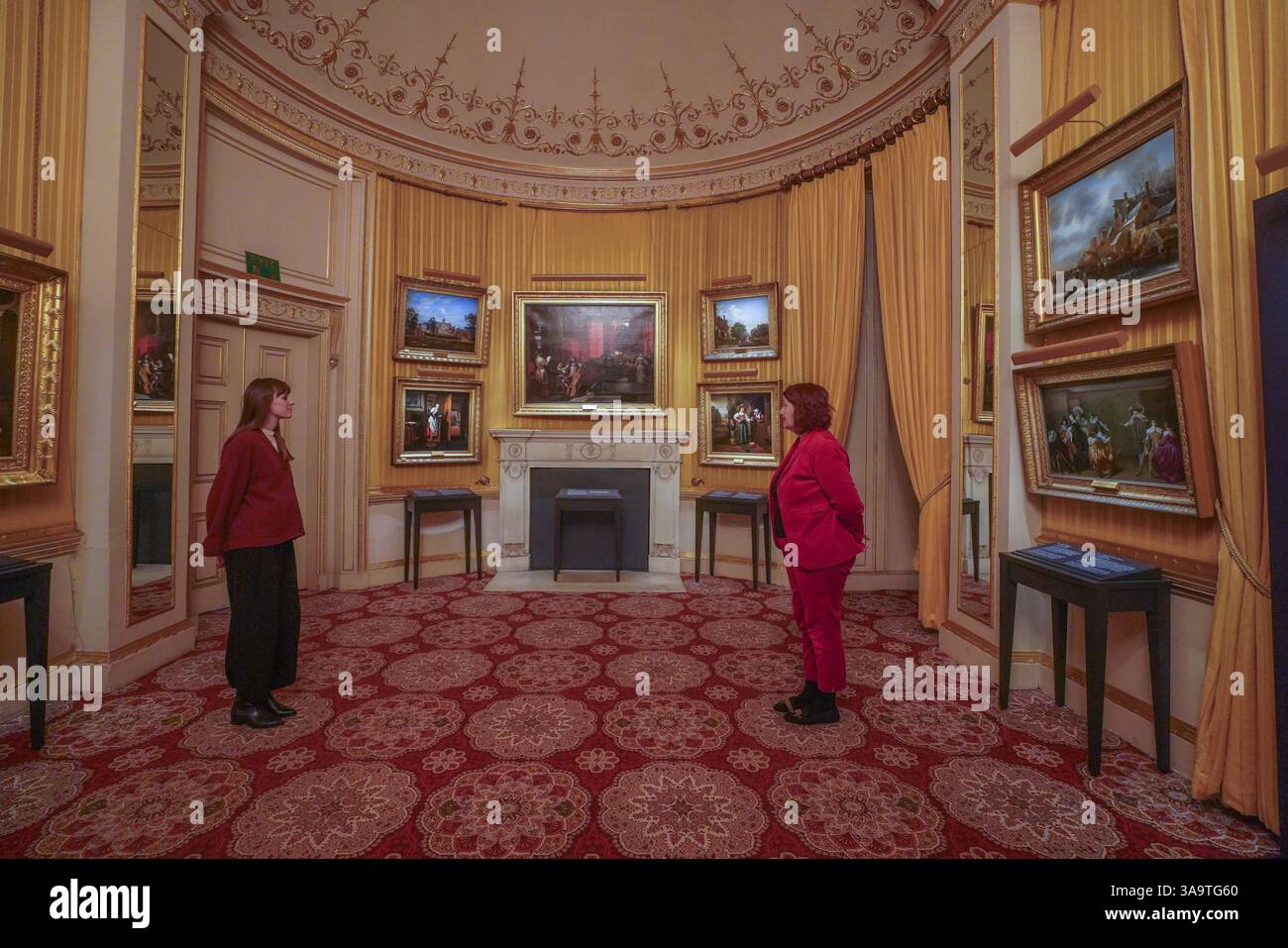 London, UK 31 March 2025. A collection of Dutch paintings in the ...