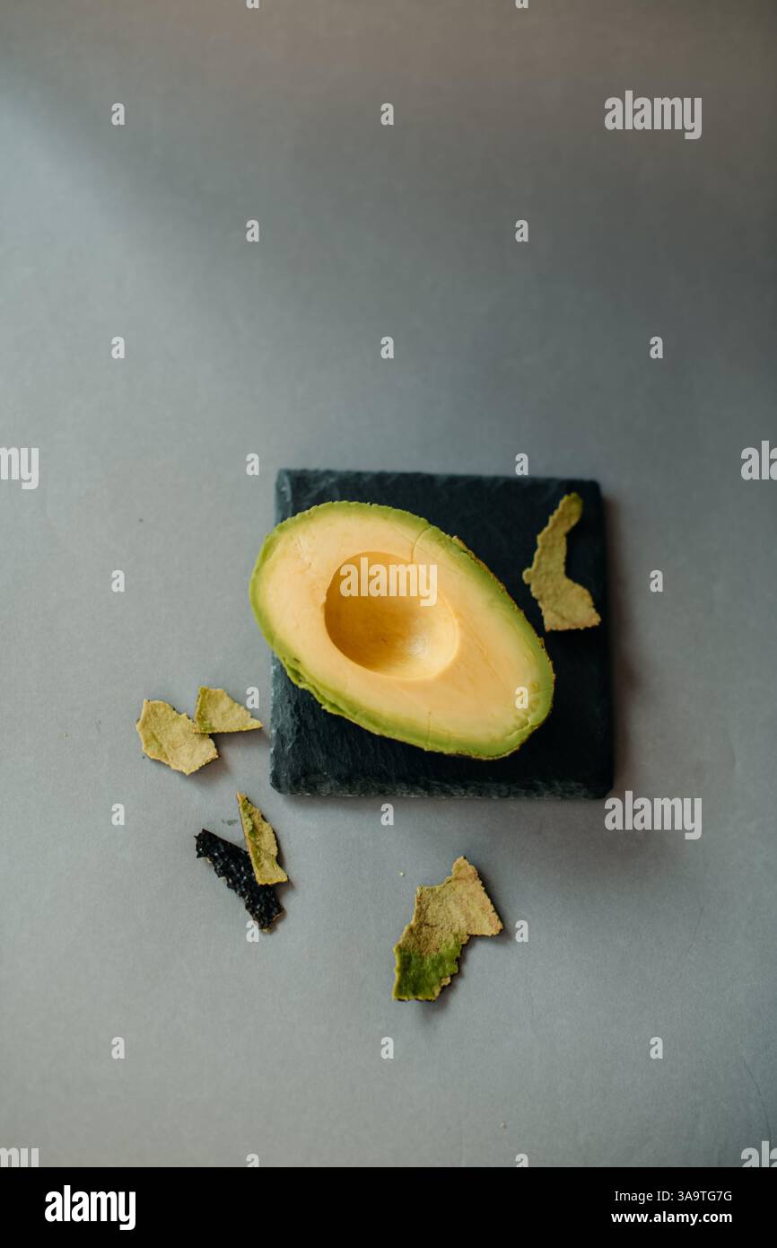 Fresh avocado with rich creamy texture Stock Photo - Alamy