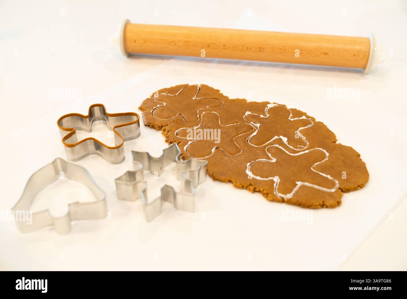 Baking Joy: A Gingerbread Tradition Stock Photo - Alamy