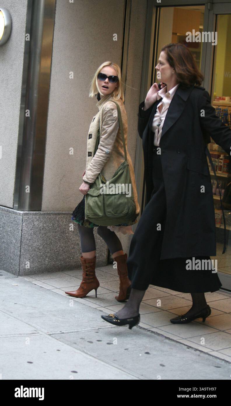 November 29 2006, New York City Kate Bosworth and Sigorney Weaver were ...